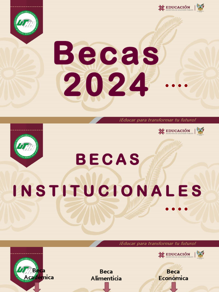 Guia de Becas 2024 | PDF