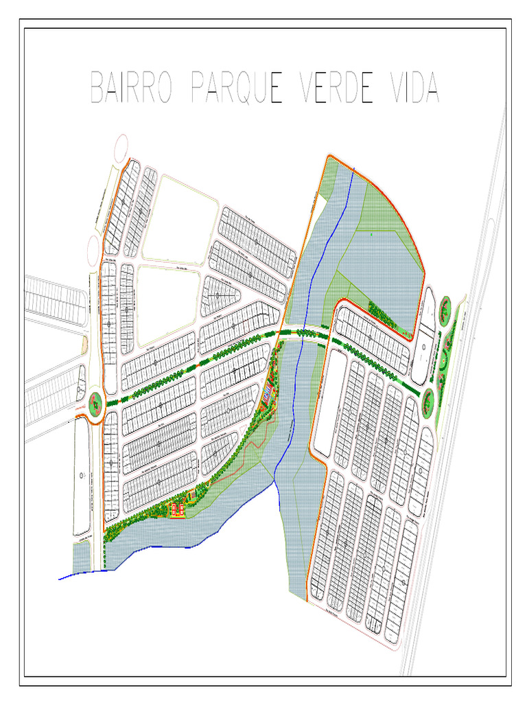 Mapa 1 Etapa Bairro Parque Verde Vida | PDF