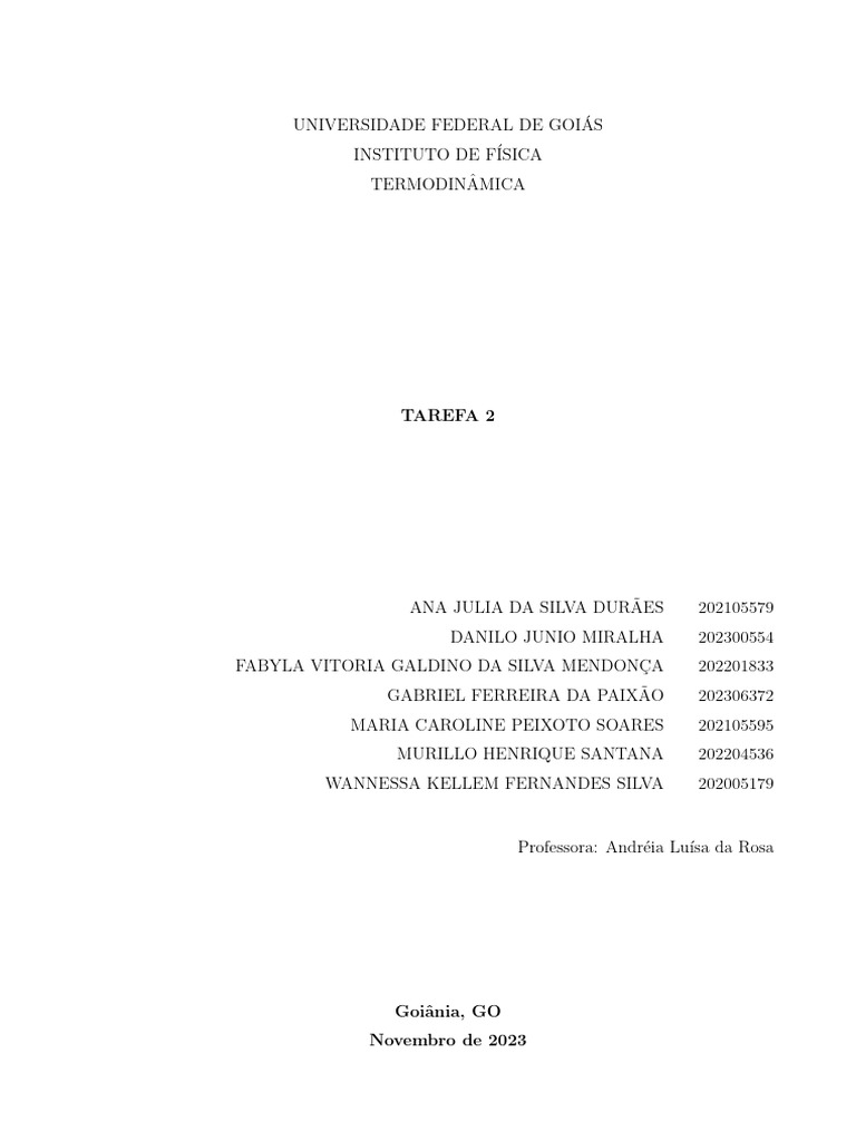 Thermodynamics Exercises 2 | PDF Thermodynamics Exercises 2 | PDF