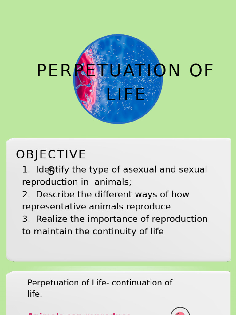 Perpetuation of Life | PDF | Self-Improvement