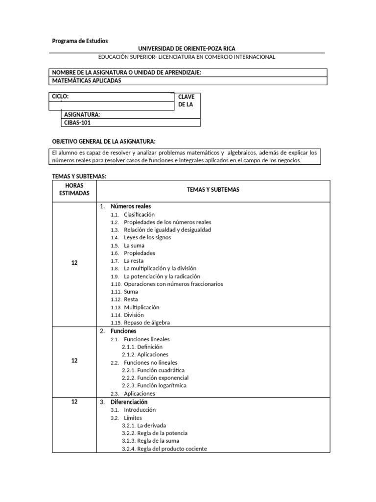 101 Matemáticas Aplicadas | PDF