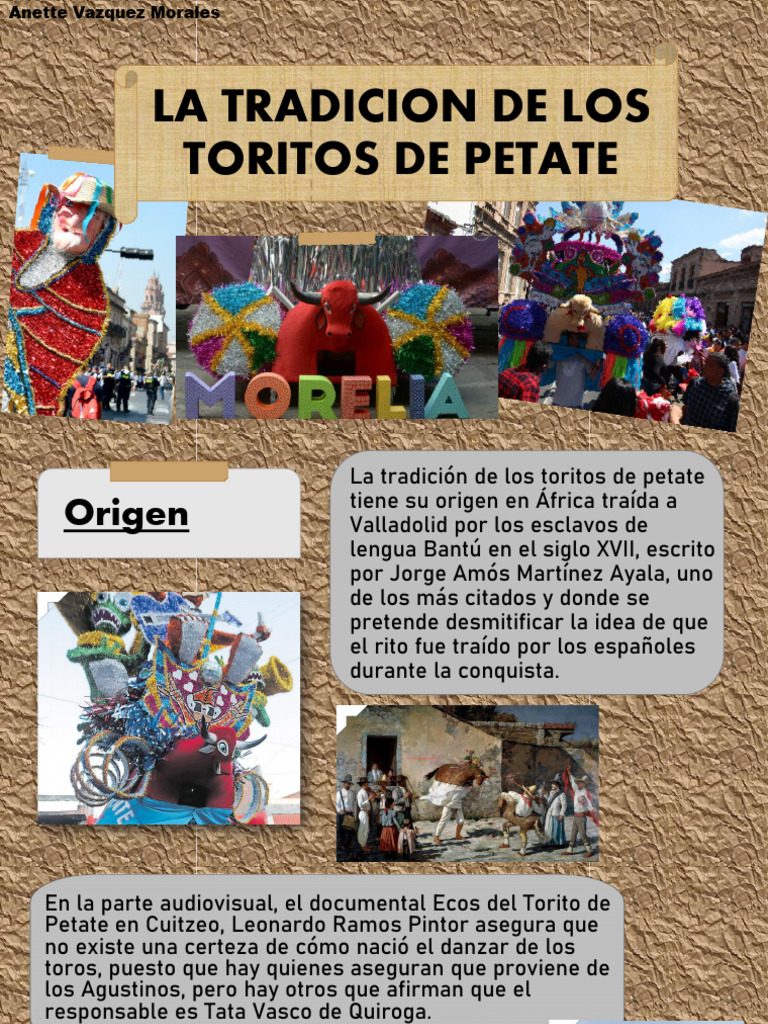 La Tradicion de Los Toritos de Petate | PDF