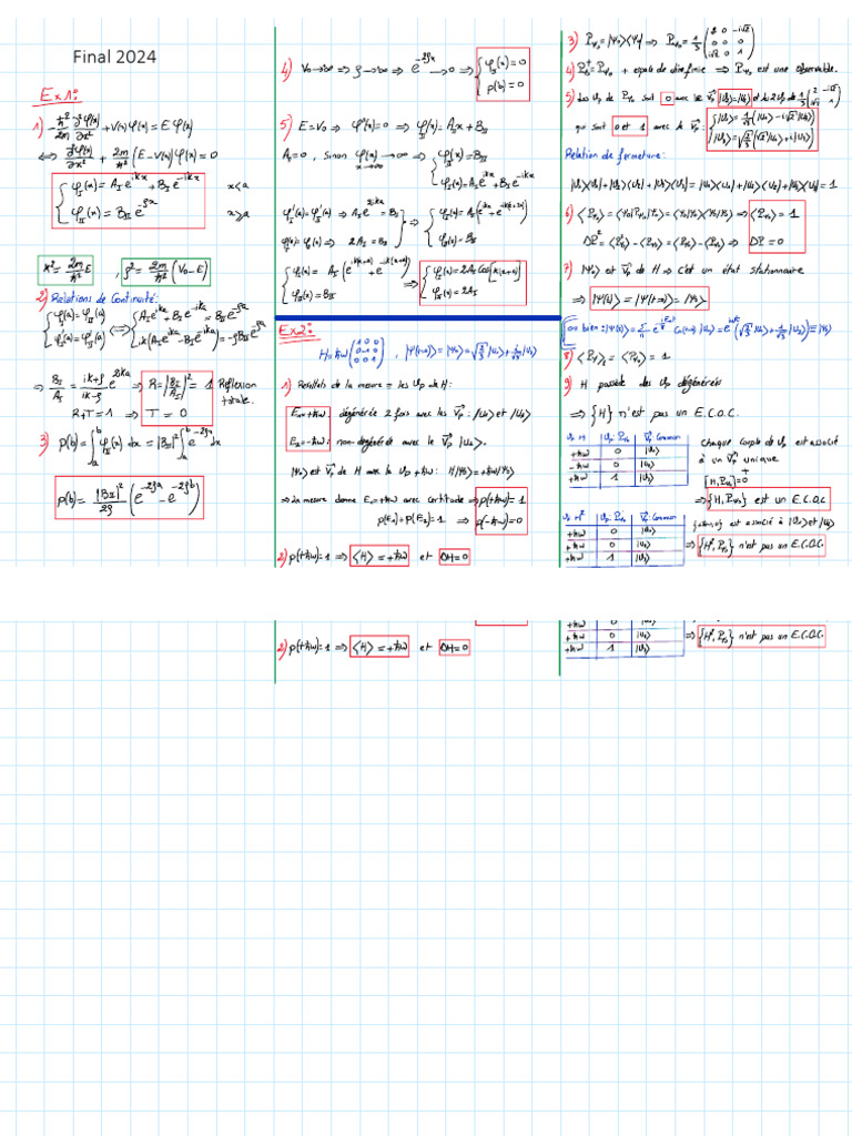 Final 2024 Solutions | PDF