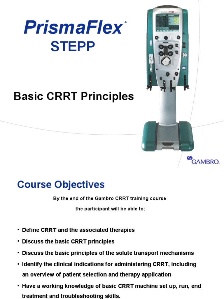 1-prismaflexcrrtintro-seg12007-110326040426-phpapp02 | Dialysis | Renal ...