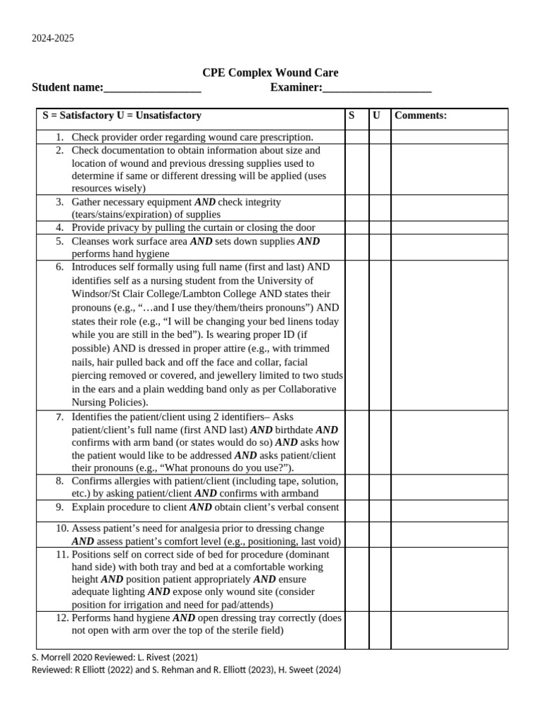 CPE Complex Wound Care 2024 | PDF
