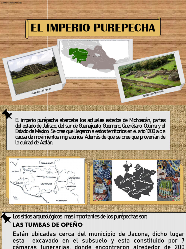 El Imperio Purepecha 01 | PDF | Ciencias sociales | Historia
