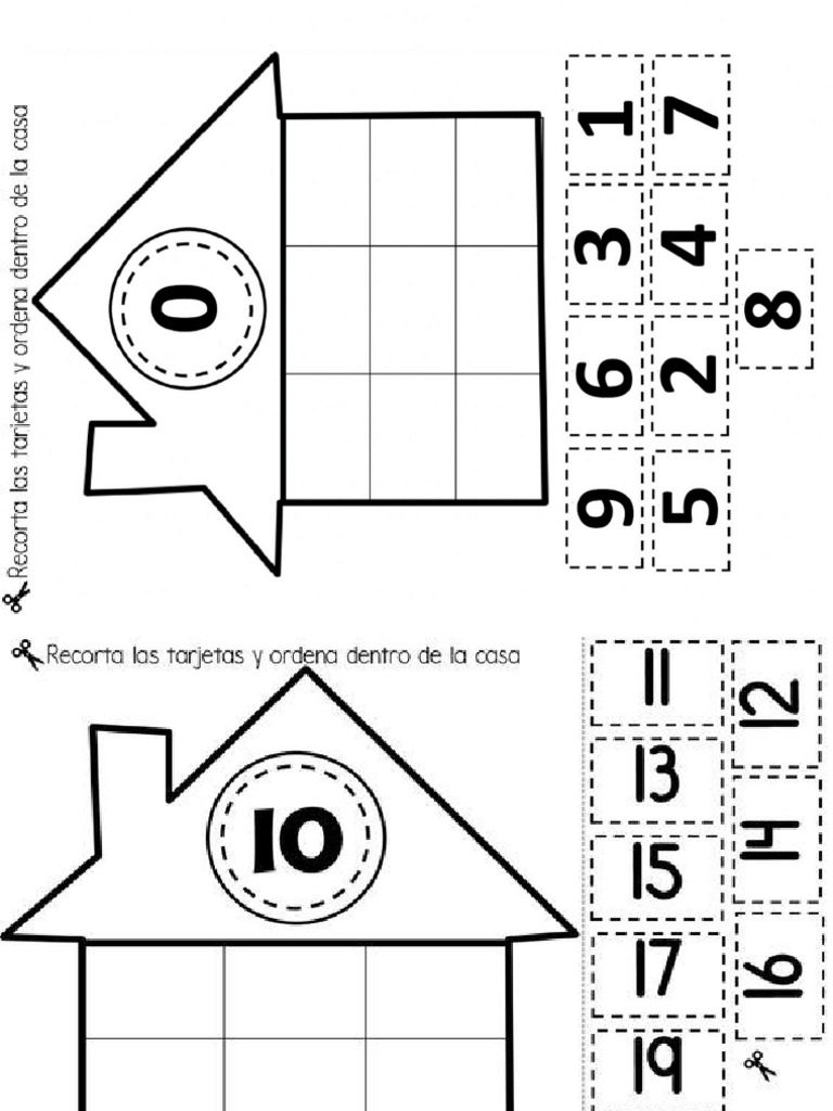 La Casita de Los Numeros - Presencial | PDF