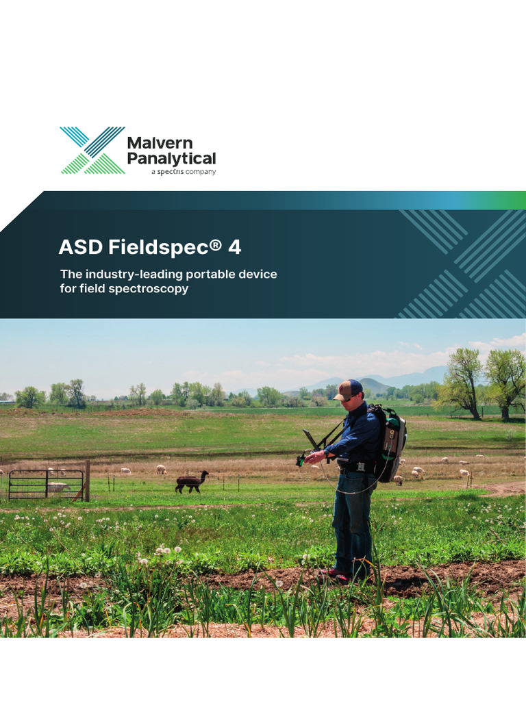 Malvern Panalytical Asd Fieldspec 4 Brochure Pn13156en tcm50-61709 | PDF | Infrared | Spectroscopy