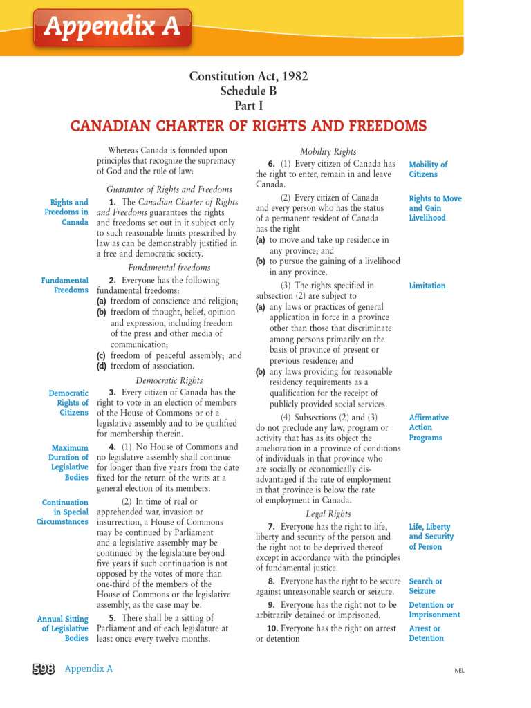 Charter of Rights | PDF