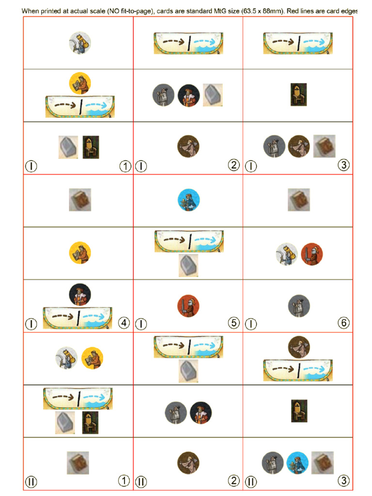 Orl Solo Automa Variant Cards Printer Friendly | PDF