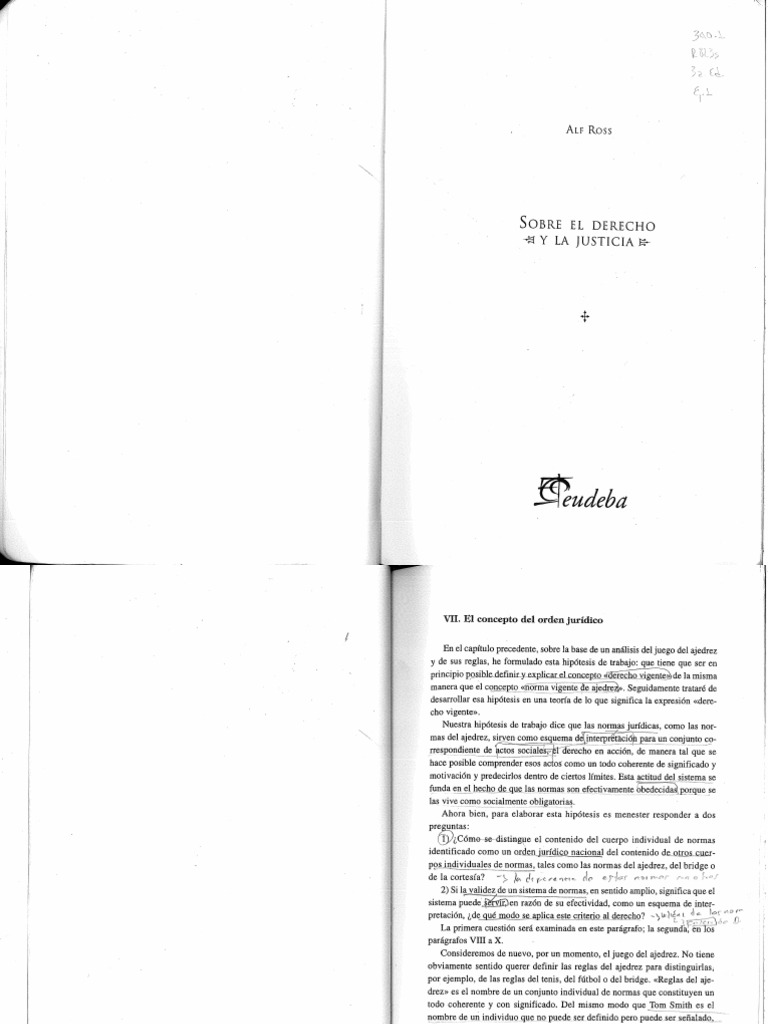 LECTURA ALF ROSS | PDF