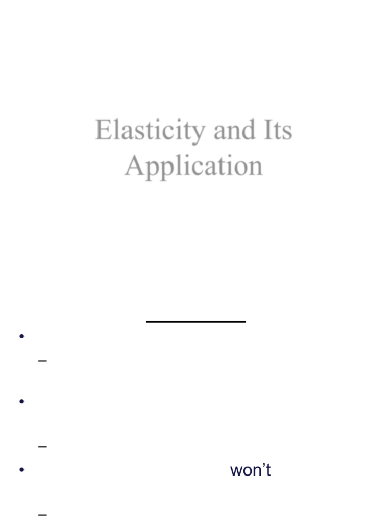 Elasticity and Its Application | PDF