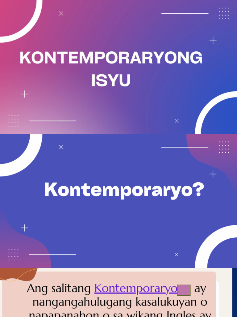 Kontemporaryo Ang Lipunan 1 | PDF