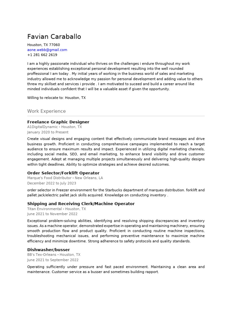 A1Digital Dynamic Resume Approved | PDF