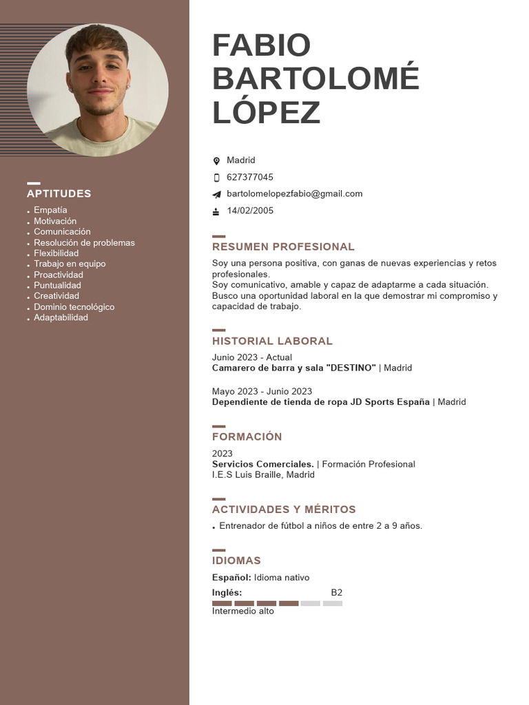 Fabio_BartoloméLópez_CV | PDF