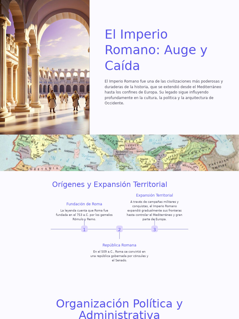 El Imperio Romano | PDF