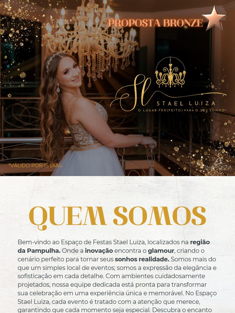PROPOSTA BRONZE 15 ANOS - STAEL LUIZA | PDF