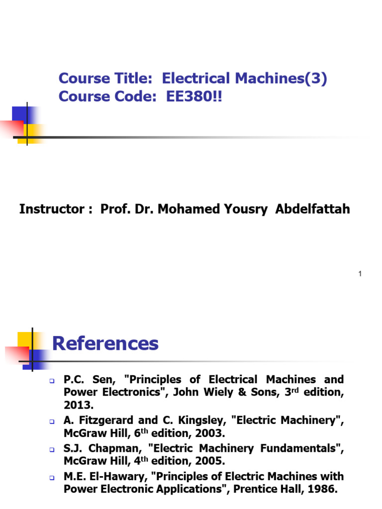 EE380!! PART1 (1) (3 Phase Induction Machine) | PDF