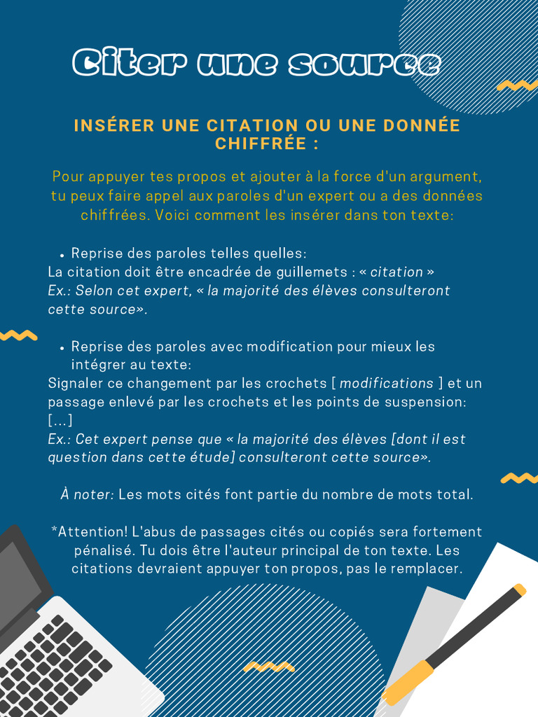 Citer Une Source | PDF