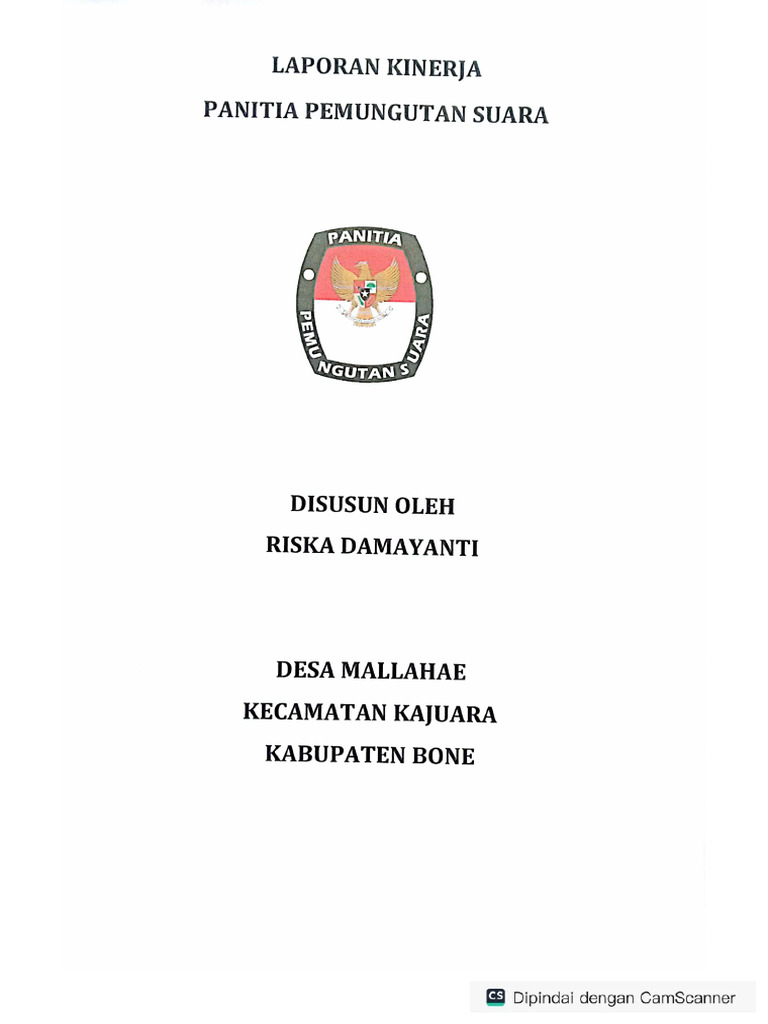 Laporan Kinerja Riska Agustus 2024 | PDF