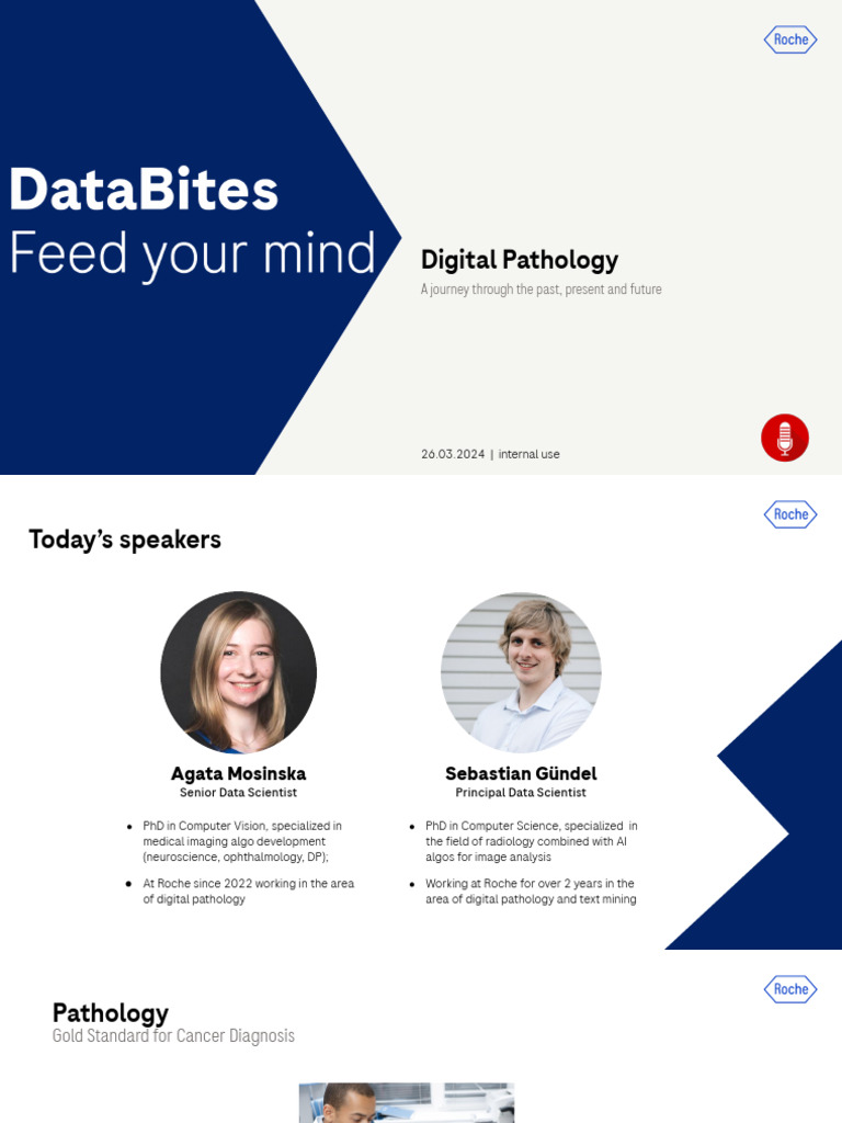 Digital Pathology Databites Slides | PDF