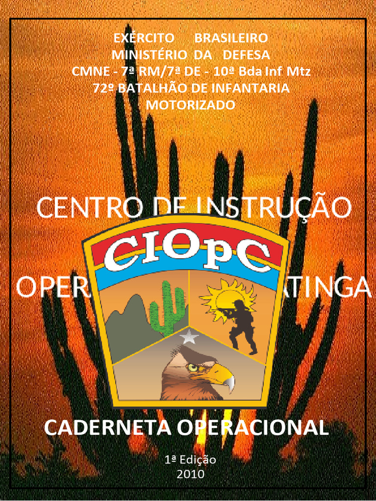 Caderneta Operacional Caatinga 210706 110415 | PDF