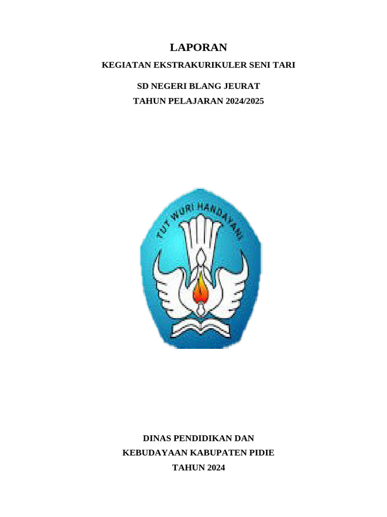 LAPORAN KEGIATAN EKSTRAKURIKULER SENI TARI | PDF LAPORAN KEGIATAN EKSTRAKURIKULER SENI TARI | PDF