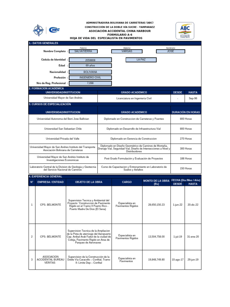 Formulario_A-5 24 | PDF