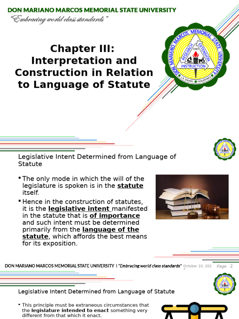 Chapter III Statutes Autosaved | PDF