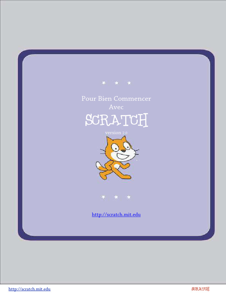0699 Pour Bien Commencer Avec Scratch | PDF