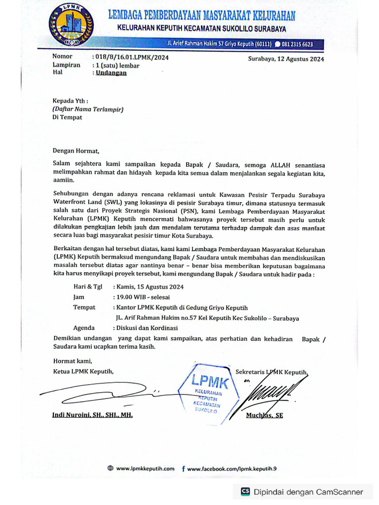 Undangan Diskusi | PDF