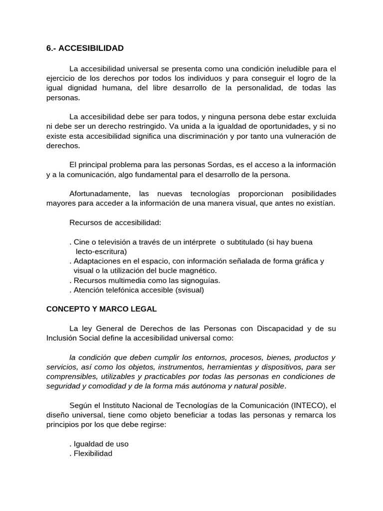 Accesibilidad | PDF