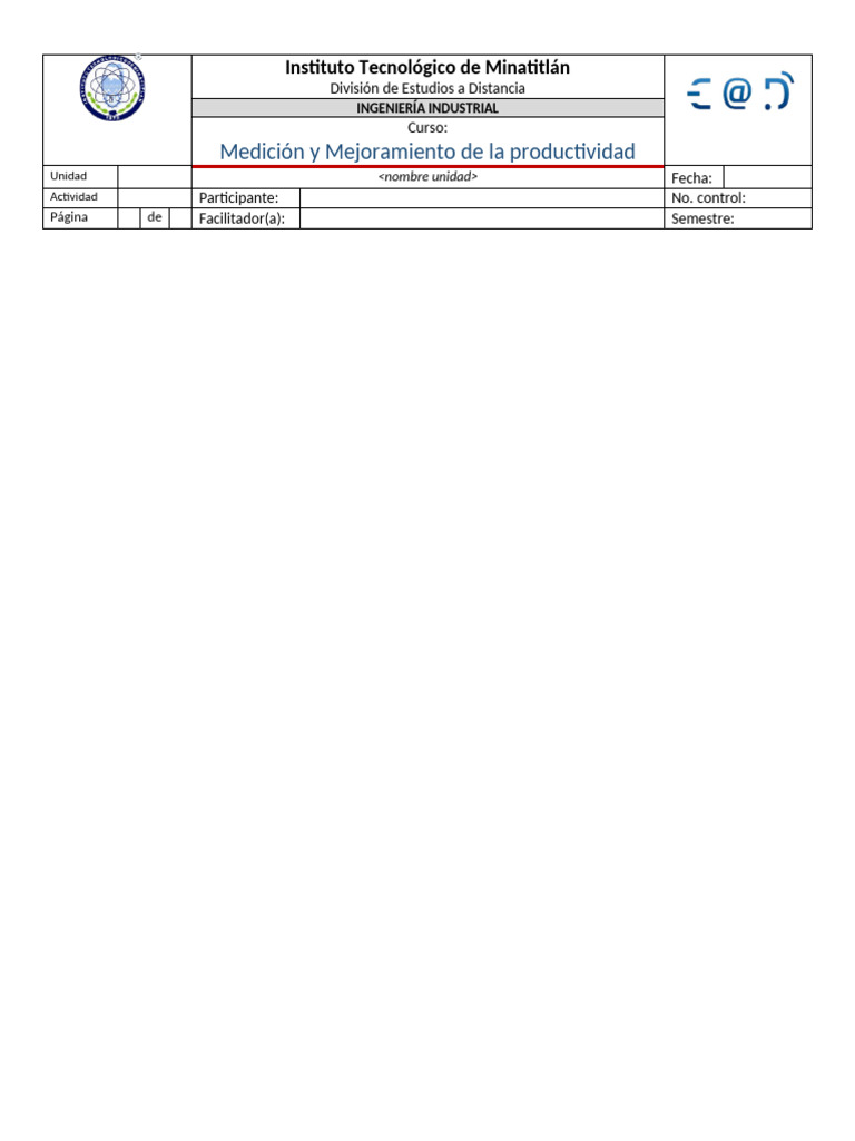 Formato de Entregable | PDF
