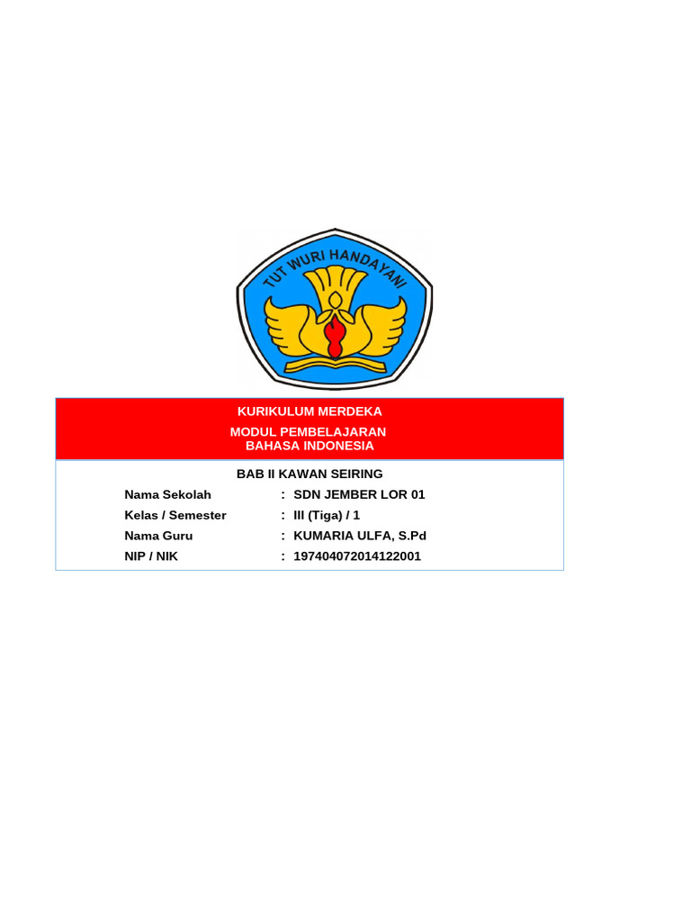 Modul Ajar Kawan Seiring | PDF