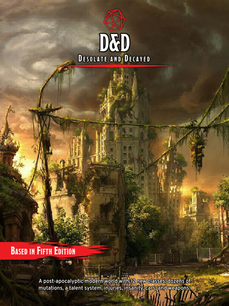 Desolate and Decayed Rulebook - First Edition | PDF