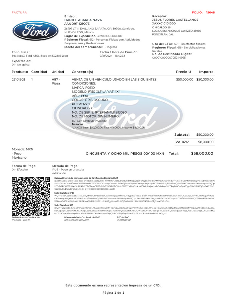 Refa Ford 1990 | PDF