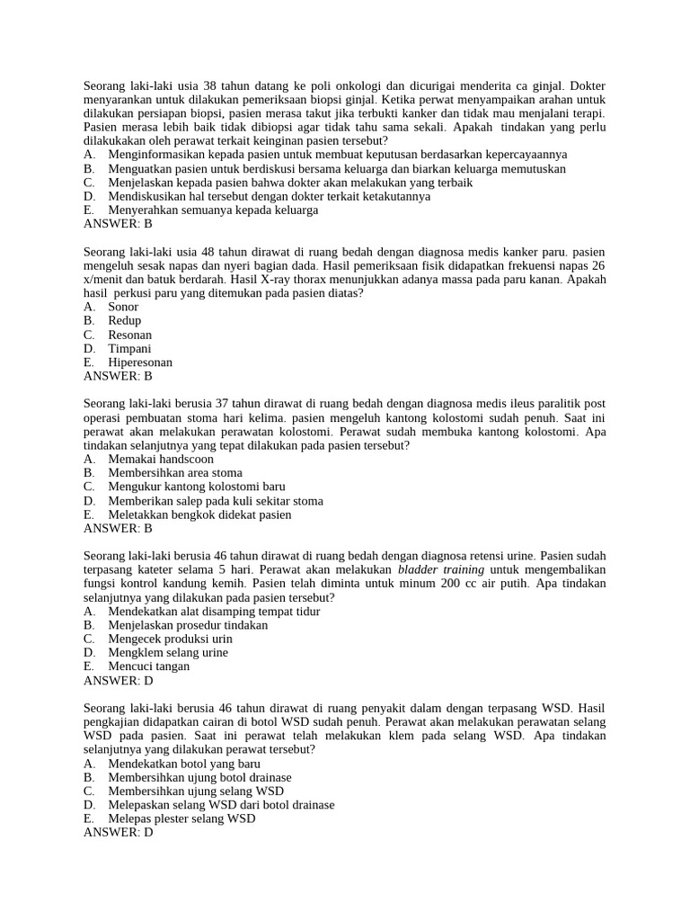 latihan ukom 2 | PDF