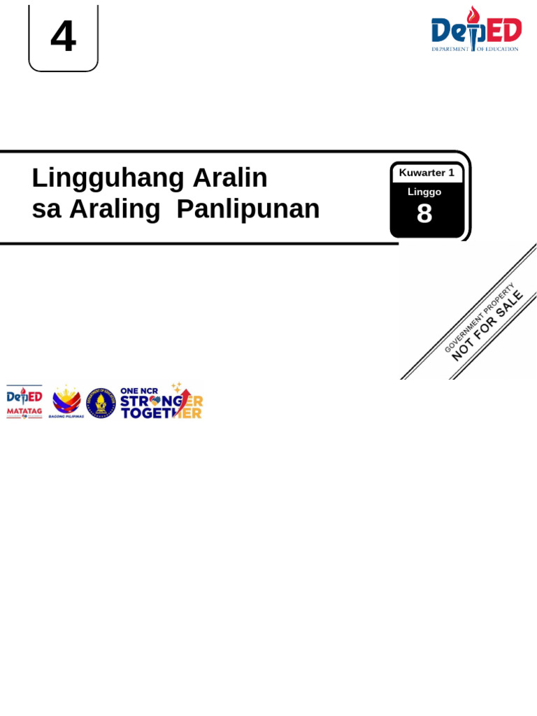 LE - AP 4 - Q1 - Week8 - Final | PDF