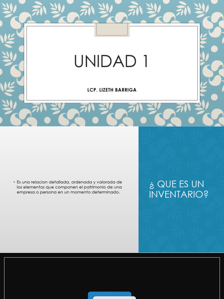 UNIDAD 1 | PDF