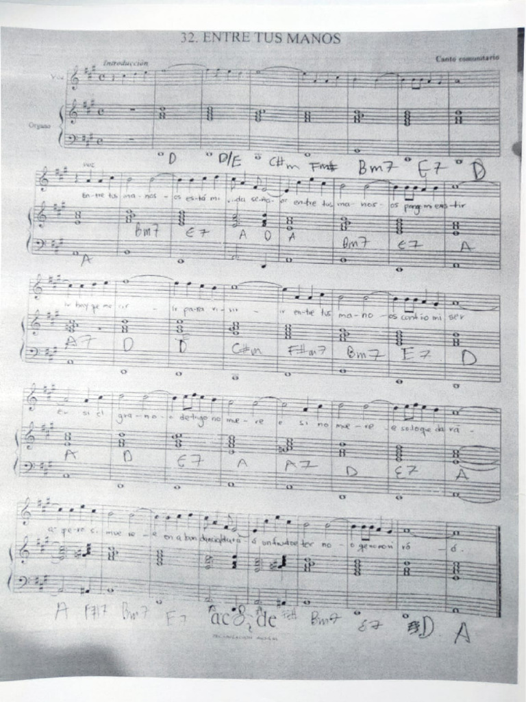 Entre Tus Manos | PDF