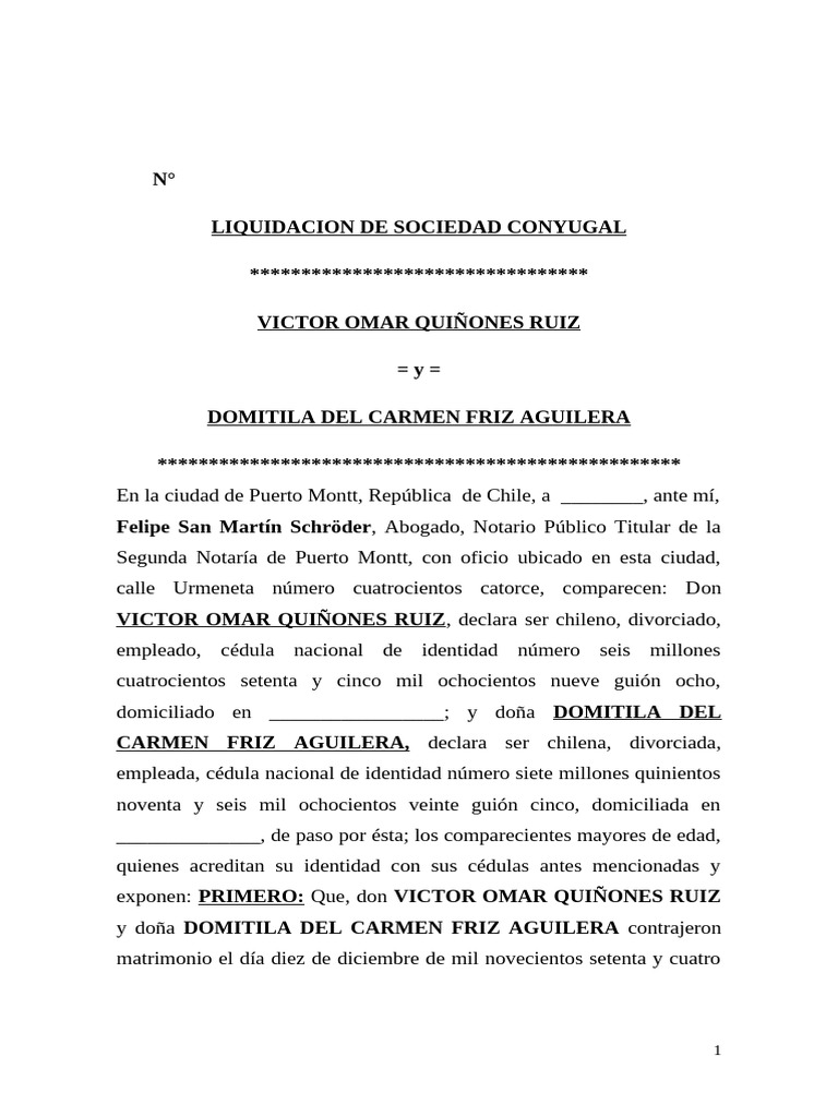 Liquidacion Don VICTOR OMAR QUIÑONES RUIZ | PDF