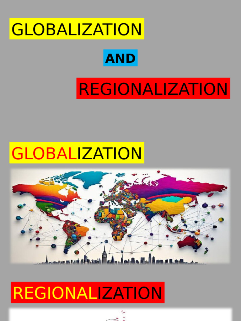 Regional Ization | PDF