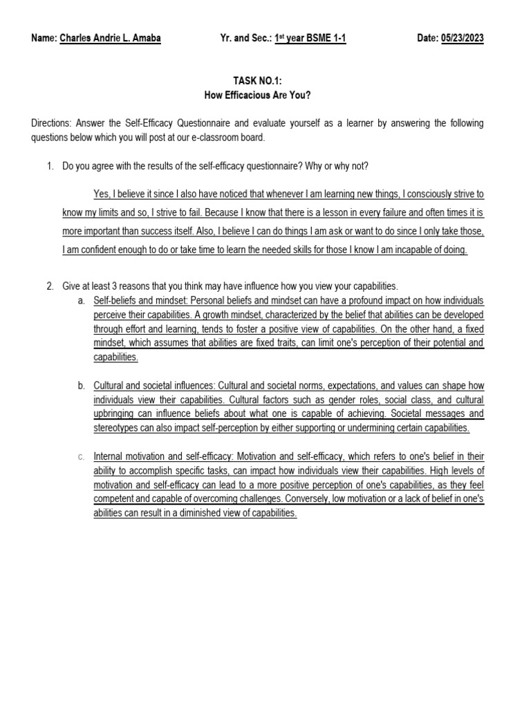 AMABA, Module 5 - Lesson 2 | PDF