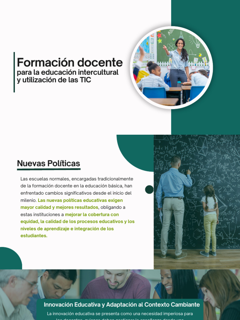 Formación Docente para La Educación Intercultural y Utilización de Las TIC | PDF