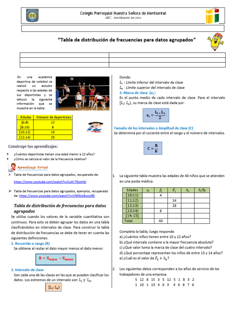 ACTIVIDAD N23 IIIB 2 Secundaria 2024 TABLA DE FRECUENCIA PARA DATOS ...