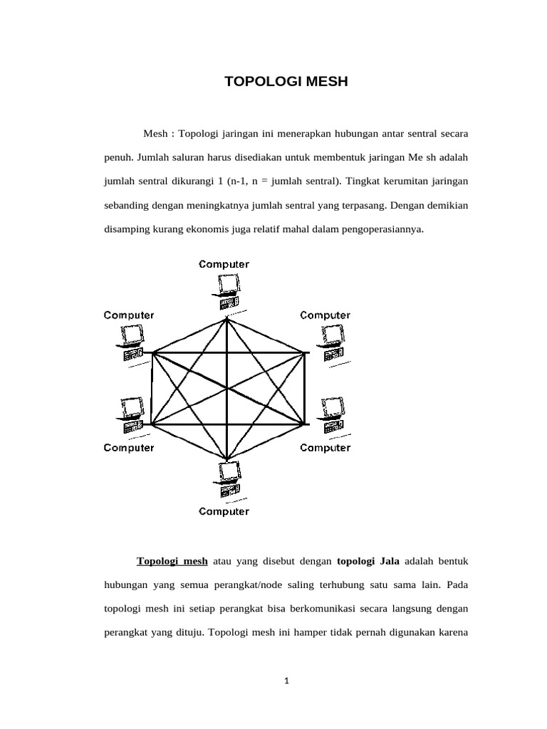 Topologi Mesh | PDF