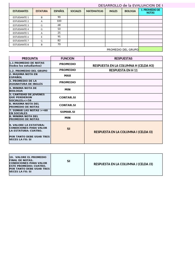 Excel Repaso 1003 Del 2024 | PDF