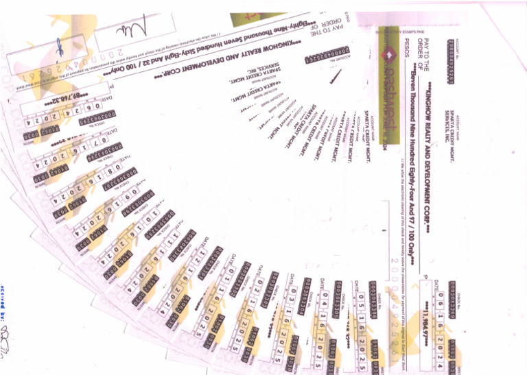 Kinghow PDC and Sec Dep June 2024-May 2025 | PDF