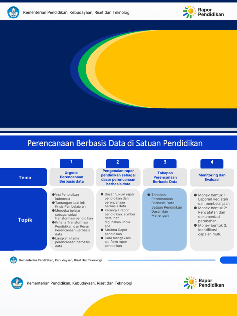 Perencanaan Berbasis Data Satpen | PDF