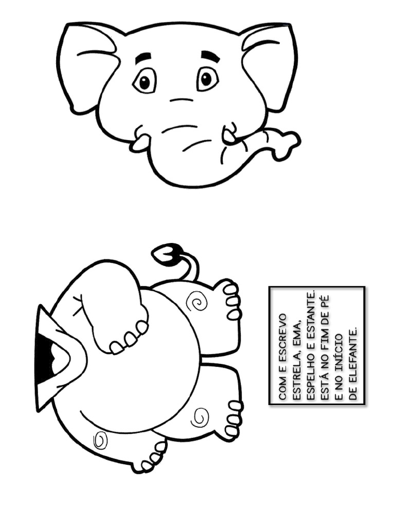 Atividades com a letra E | PDF
